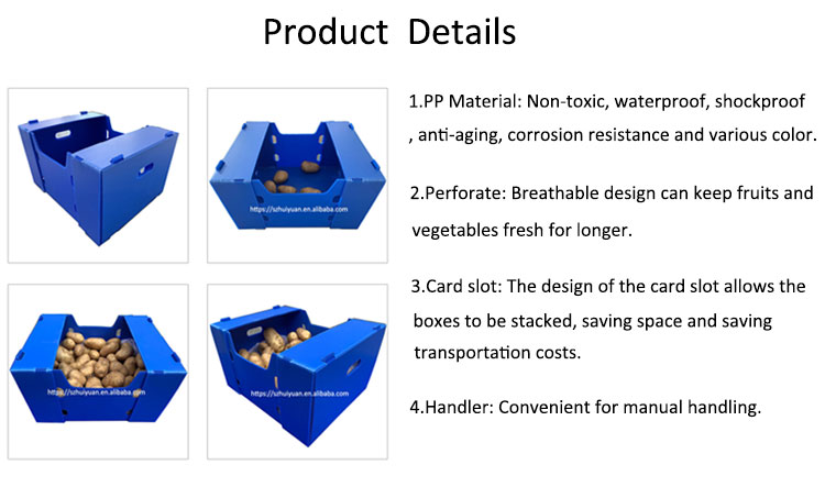 Vegetable Packaging Box For Potatoes - Top 5 Coroplast Manufacturer In ...
