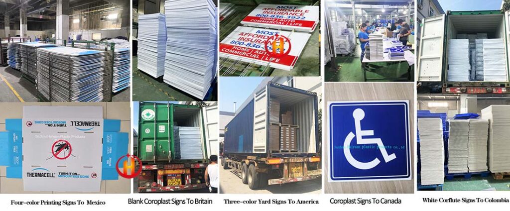 Corrugated plastic signs - Top 5 Coroplast Manufacturer In China
