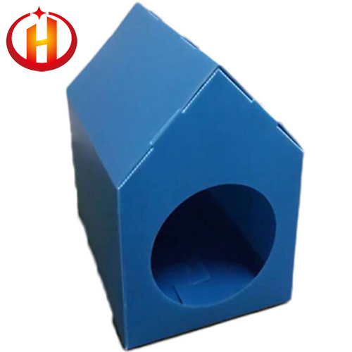 Custom Portable PP corrugated plastic Pet Carrier for Dogs & Cats