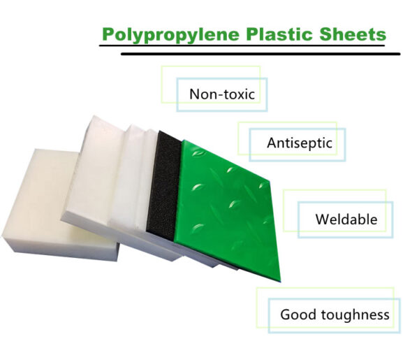 Custom Various Thicknesses Polypropylene Plastic Sheets, PP Solid Sheet