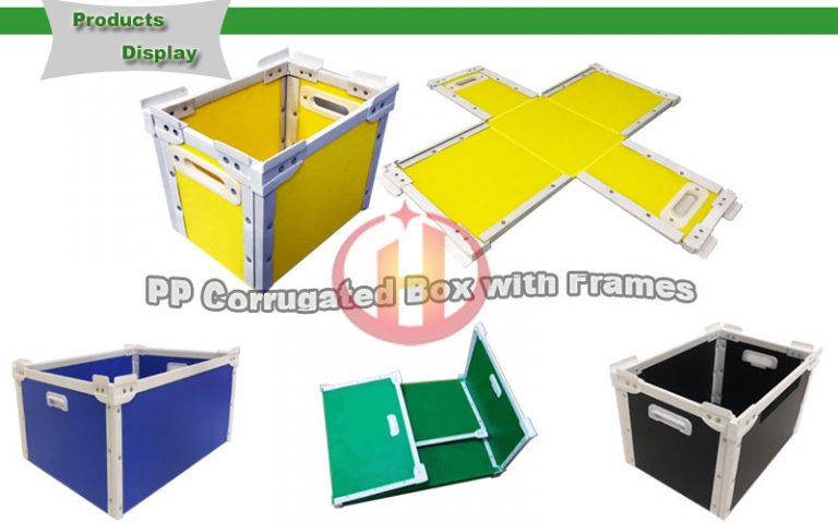 Reusable Corex Boxes PP Corrugated Boxes -Source Factory
